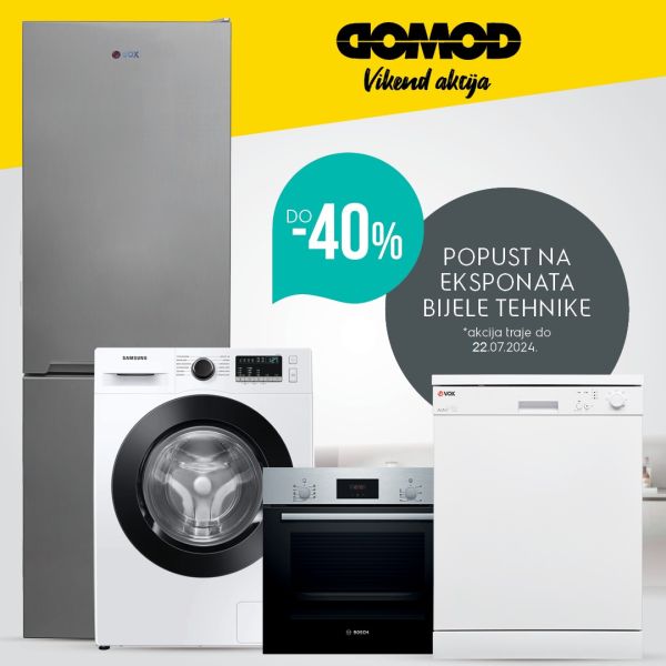 SNIŽENJE EKSPONATA BIJELE TEHNIKE U SVIM TRGOVINAMA DOMOD! @ Sarajevo ...